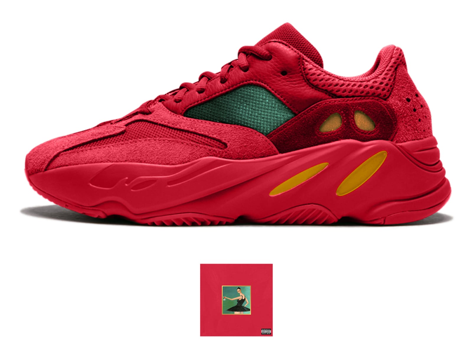 Yeezy 700 Bertemakan Album Kanye (College Dropout - Jesus is King ...