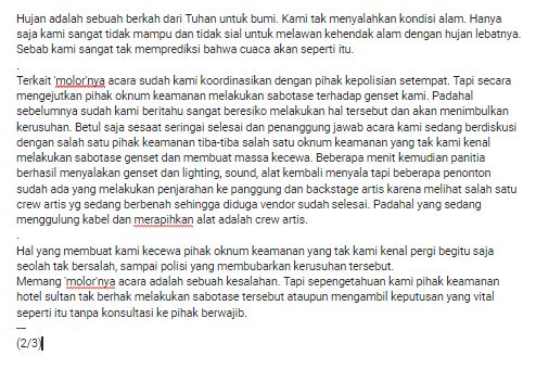 Gelaran Musikologi di Senayan Berujung Rusuh, Apa Penyebabnya dan Siapa ...