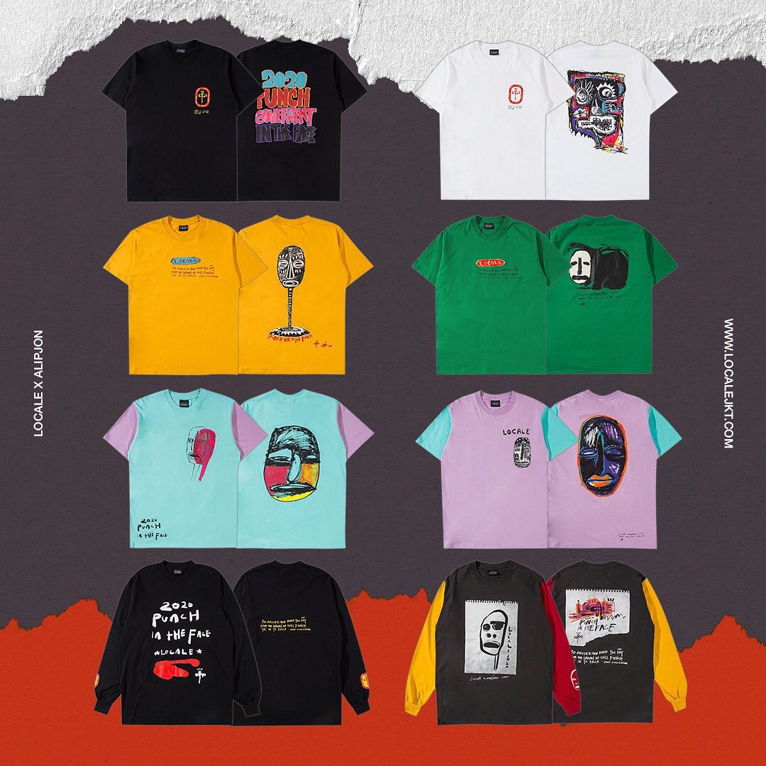 Locale Berkolaborasi dengan Alipjon dalam Koleksi "2020 Punch In The ...