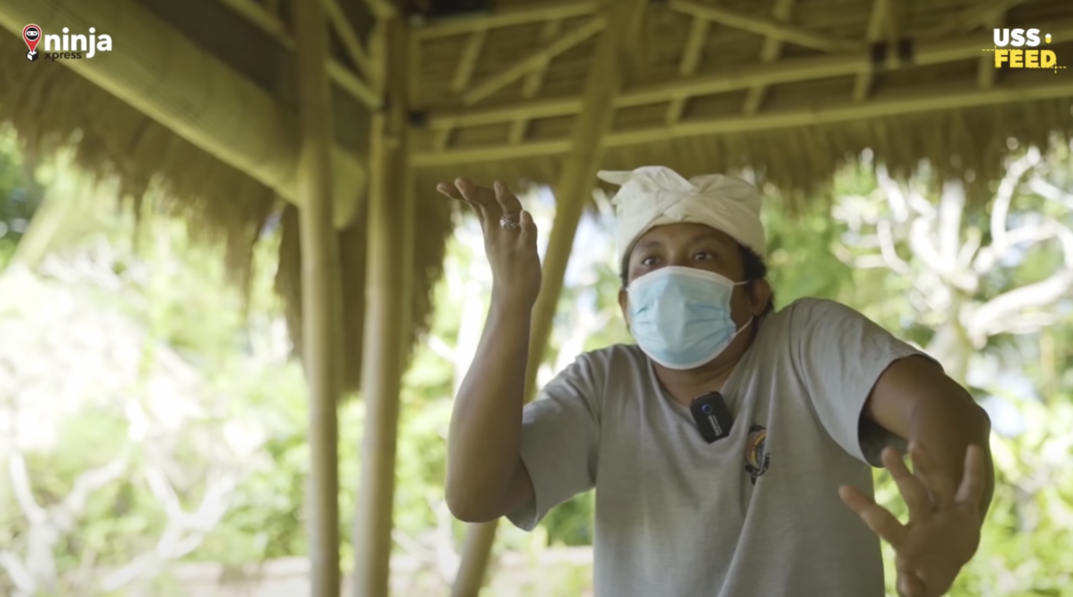 Jejouw dan Mohan Belajar Tari Bali Sekaligus Bikin Kain Celup - USS Feed